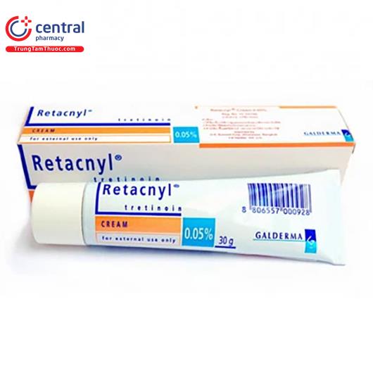[CHÍNH HÃNG] Thuốc Retacnyl 0.05% bay mụn trứng cá, hết sần trên da