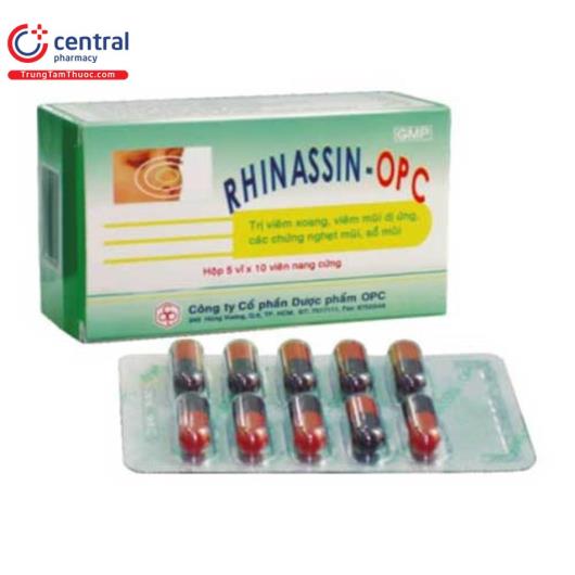 [CHÍNH HÃNG] Thuốc đặc trị Viêm mũi-xoang Rhinassin-OPC giá bao nhiêu