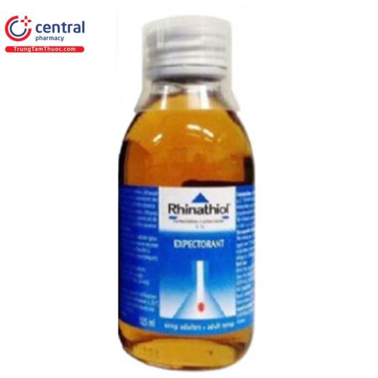 [CHÍNH HÃNG] Thuốc Rhinathiol 5% Syrup For Adults - Thuốc hô hấp