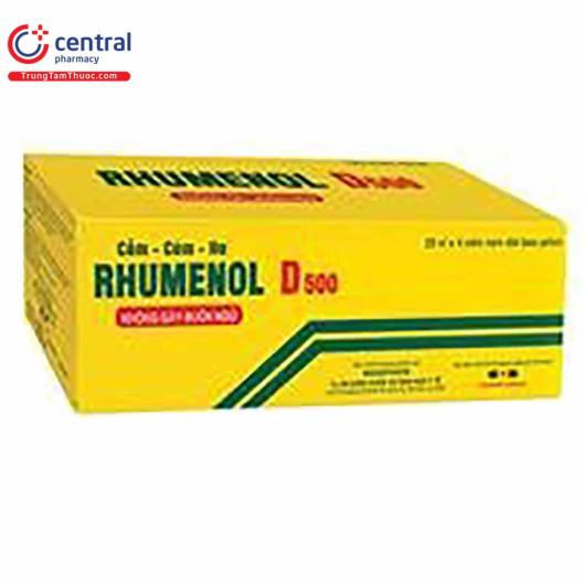 [CHÍNH HÃNG] Thuốc Rhumenol D500 - Thuốc điều trị cảm lạnh, cảm cúm