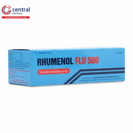 Thuốc Rhumenol Flu 500: Chỉ định, liều dùng và lưu ý sử dụng