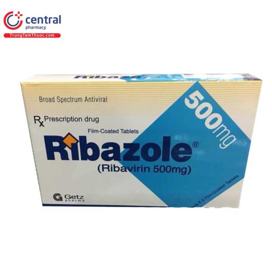 [CHÍNH HÃNG] Thuốc Ribazole 500mg điều trị viêm gan siêu virus
