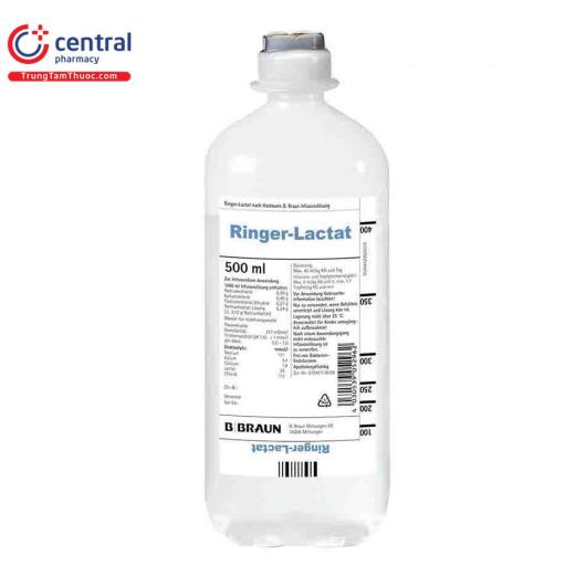[CHÍNH HÃNG] Dung dịch truyền Ringer Lactat 500ml B.Braun( RL BB)