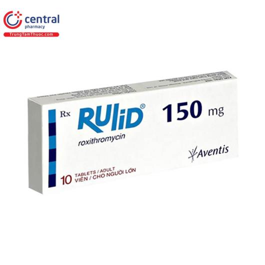 [CHÍNH HÃNG] Thuốc Rulid 150mg - điều trị nhiễm khuẩn hiệu quả