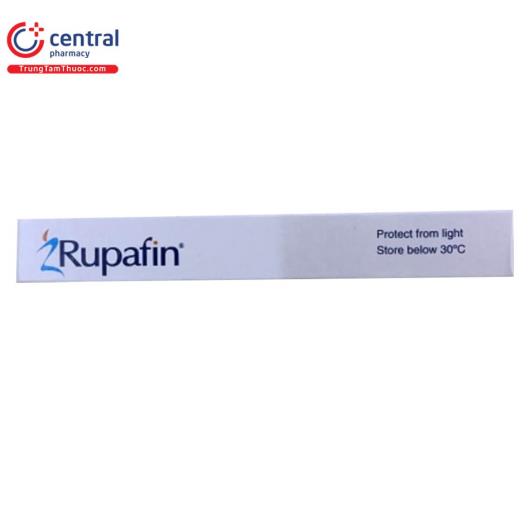 Thuốc Rupafin 10mg chống dị ứng: liều dùng, cách dùng, giá bán