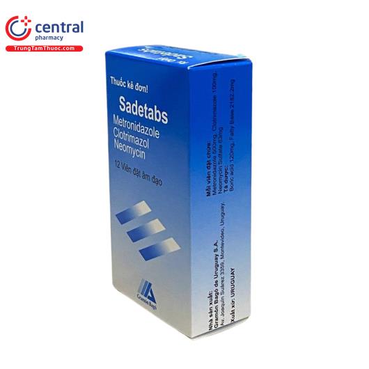 [CHÍNH HÃNG] Thuốc Sadetabs - Viêm âm đạo không còn là NỖI LO