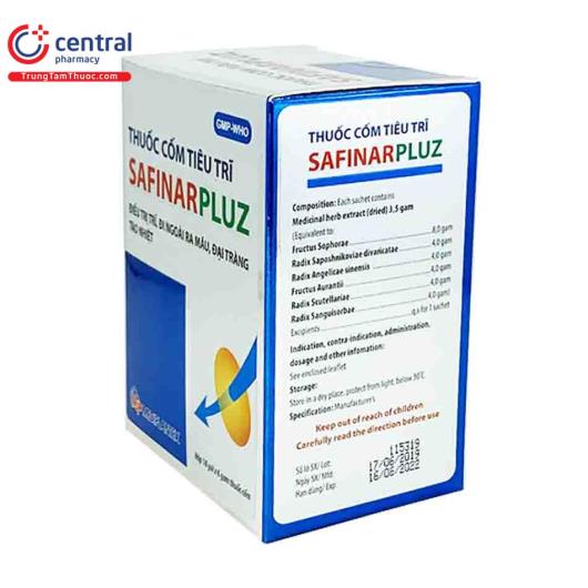 [CHÍNH HÃNG] Thuốc cốm tiêu trĩ Safinarpluz: tác dụng, giá bán