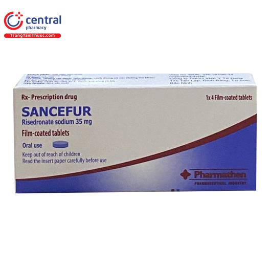 Thuốc Sancefur 35mg - Điều trị loãng xương ở phụ nữ sau mãn kinh
