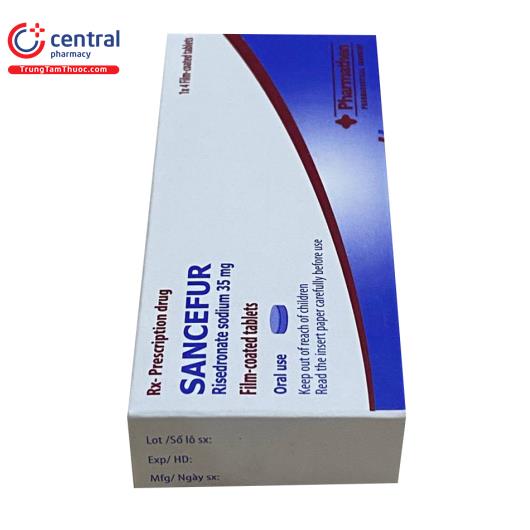 Thuốc Sancefur 35mg - Điều trị loãng xương ở phụ nữ sau mãn kinh