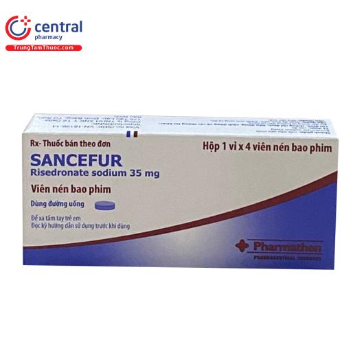 Thuốc Sancefur 35mg - Điều trị loãng xương ở phụ nữ sau mãn kinh