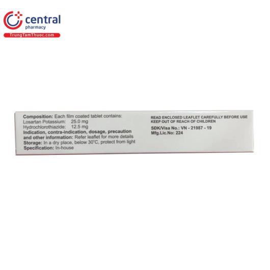 Thuốc Sastan-H - Hiệu quả trong phòng ngừa tăng huyết áp