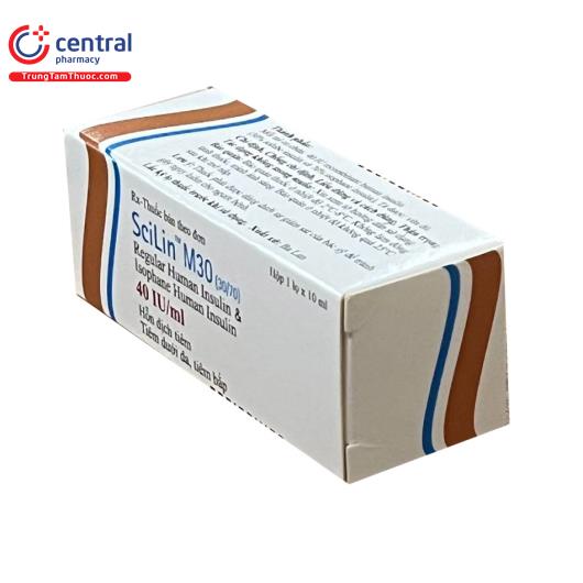 Thuốc Scilin M30 (30/70) 40IU/ml - thuốc điều trị tiểu đường