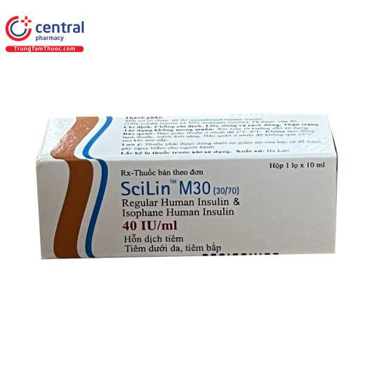 Thuốc Scilin M30 (30/70) 40IU/ml - thuốc điều trị tiểu đường