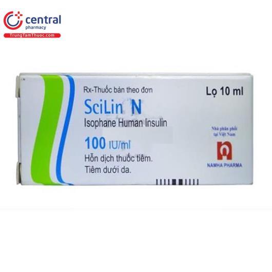Thuốc SciLin N 100IU/ml - Thuốc điều trị tiểu đường