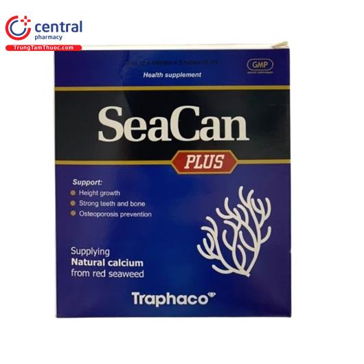 [CHÍNH HÃNG] Thuốc Seacan Plus cho hệ xương chắc khoẻ