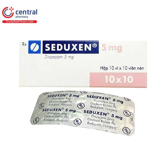 [CHÍNH HÃNG] Thuốc Seduxen 5mg xóa tan bồn chồn, lo âu, stress