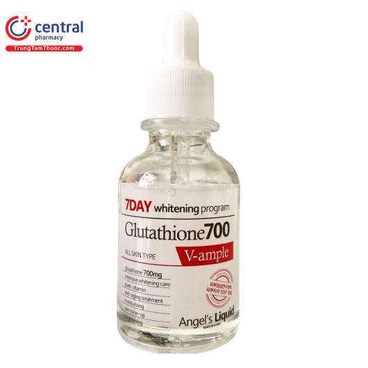 Serum 7 Day Whitening Program Glutathione 700 giúp da trắng sáng