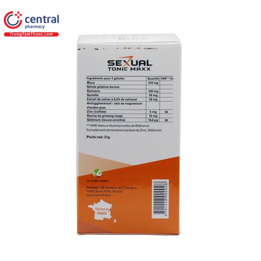 [CHÍNH HÃNG] Thuốc Sexual Tonic Maxx - Khẳng định bản lĩnh phái mạnh