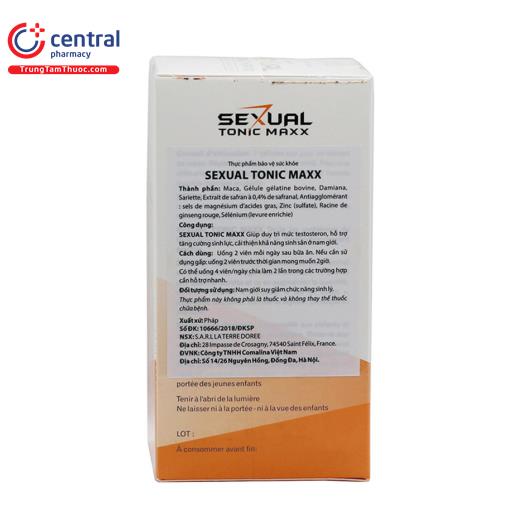 [CHÍNH HÃNG] Thuốc Sexual Tonic Maxx - Khẳng định bản lĩnh phái mạnh