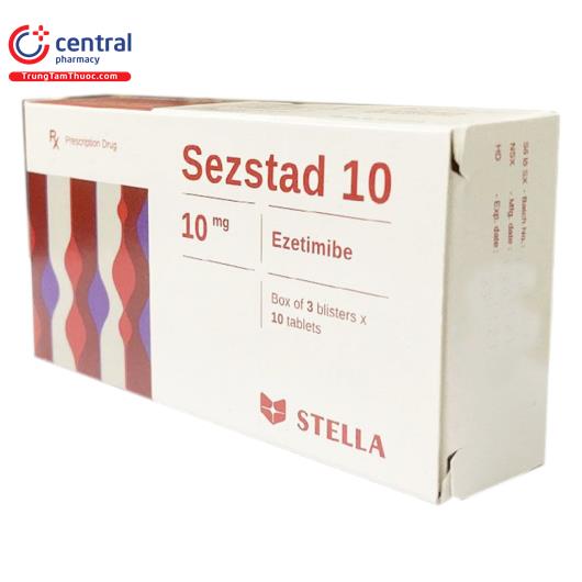 [CHÍNH HÃNG] Thuốc Sezstad 10mg Stella điều trị tăng cholesterol máu