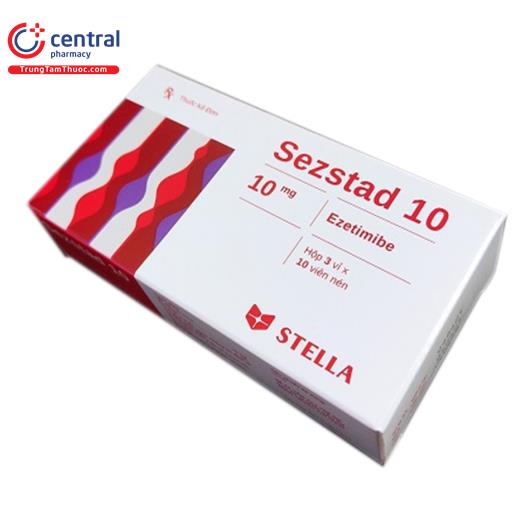 [CHÍNH HÃNG] Thuốc Sezstad 10mg Stella điều trị tăng cholesterol máu