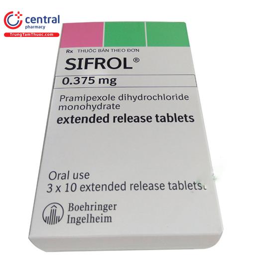 [CHÍNH HÃNG] Thuốc Sifrol 0,375mg - Điều trị Parkinson