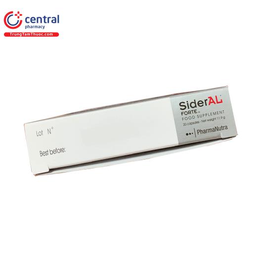 [CHÍNH HÃNG] Thuốc SiderAL Forte Int bổ sung sắt, hỗ trợ tạo máu