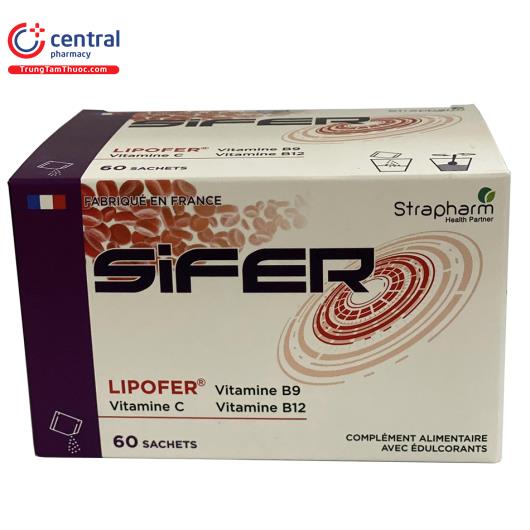 [CHÍNH HÃNG] Thuốc Sifer hỗ trợ điều trị thiếu máu cho mọi đối tượng