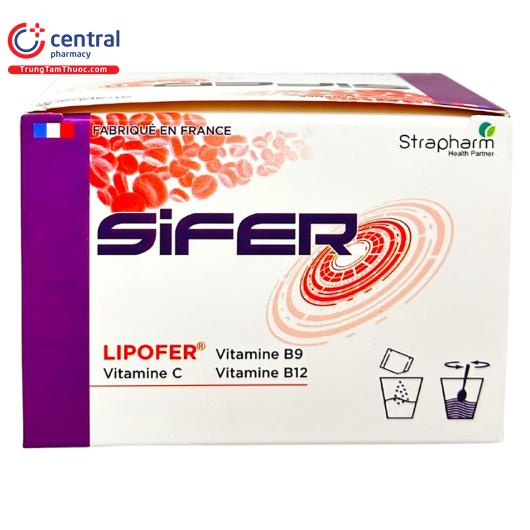 [CHÍNH HÃNG] Thuốc Sifer hỗ trợ điều trị thiếu máu cho mọi đối tượng