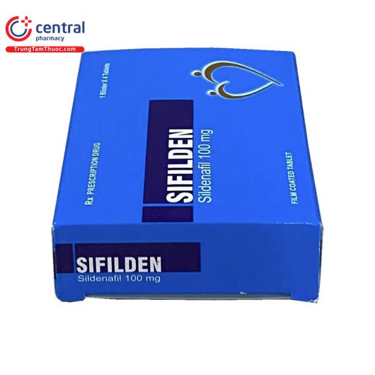 Thuốc Sifilden 100mg - điều trị rối loạn dương cương đối với nam giới