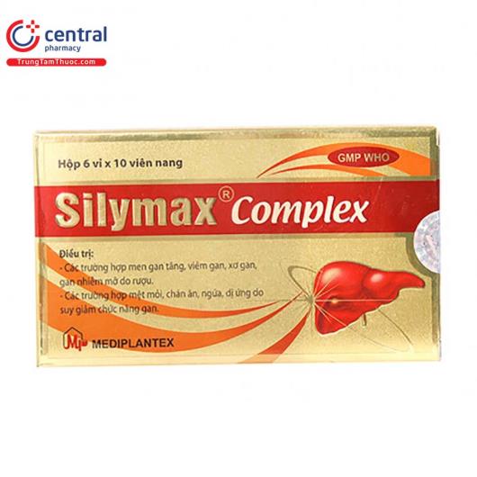 [CHÍNH HÃNG] Thuốc Silymax Complex - Hỗ trợ điều trị tăng men gan