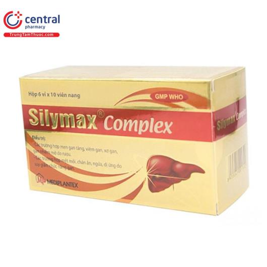 [CHÍNH HÃNG] Thuốc Silymax Complex - Hỗ trợ điều trị tăng men gan