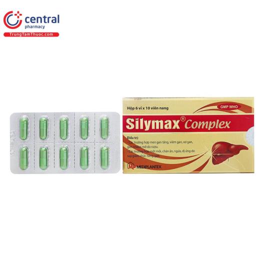 [CHÍNH HÃNG] Thuốc Silymax Complex - Hỗ trợ điều trị tăng men gan