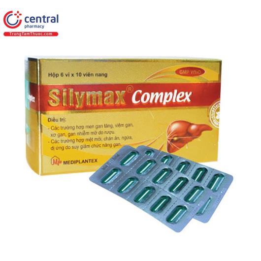 [CHÍNH HÃNG] Thuốc Silymax Complex - Hỗ trợ điều trị tăng men gan
