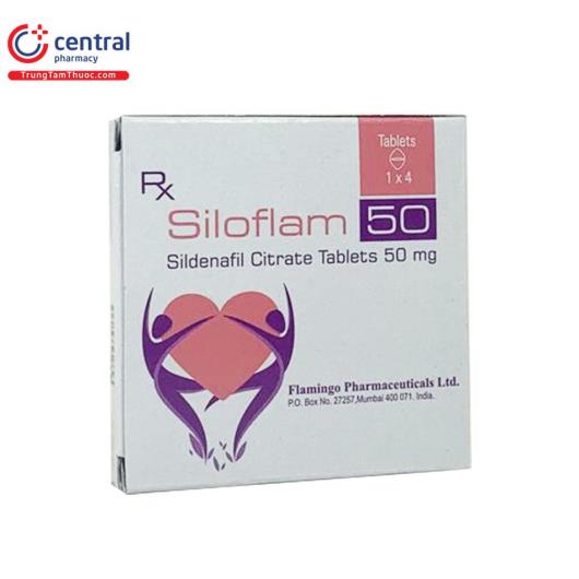 [CHÍNH HÃNG] Thuốc tăng cường sinh lý nam Siloflam 50