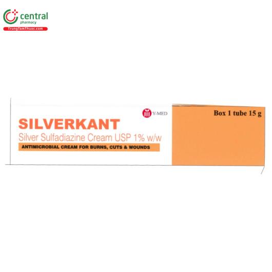 Thuốc Silverkant 1% điều trị nhiễm khuẩn tại chỗ ở vết loét chân, vết bỏng