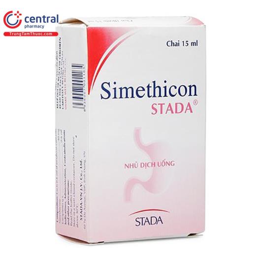 [CHÍNH HÃNG] Thuốc Simethicon STADA-đầy hơi, khó tiêu không là nỗi lo