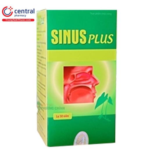 [CHÍNH HÃNG] Thuốc xoang Sinus Plus- hỗ trợ trị viêm xoang, cảm cúm