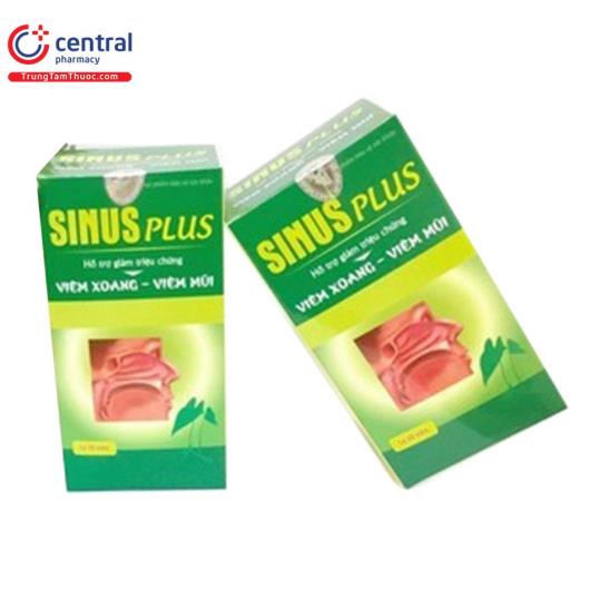 [CHÍNH HÃNG] Thuốc xoang Sinus Plus- hỗ trợ trị viêm xoang, cảm cúm