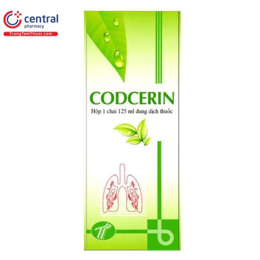 Thuốc Siro Codcerin chữa ho, tiêu đờm: cách dùng, lưu ý khi sử dụng