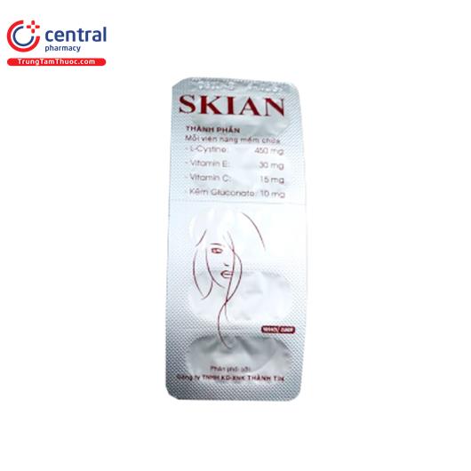 [CHÍNH HÃNG] Thuốc SKIAN hỗ trợ làm đẹp da, tóc và móng