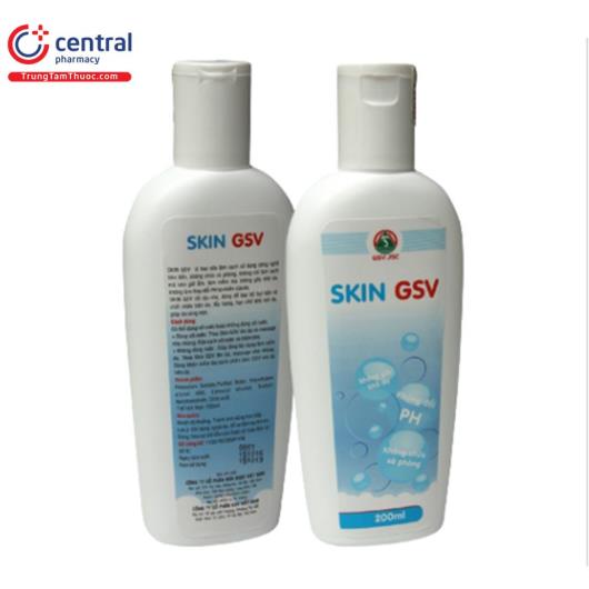 [CHÍNH HÃNG] Sữa rửa mặt Skin GSV giúp làn da mềm mại, khỏe khoắn
