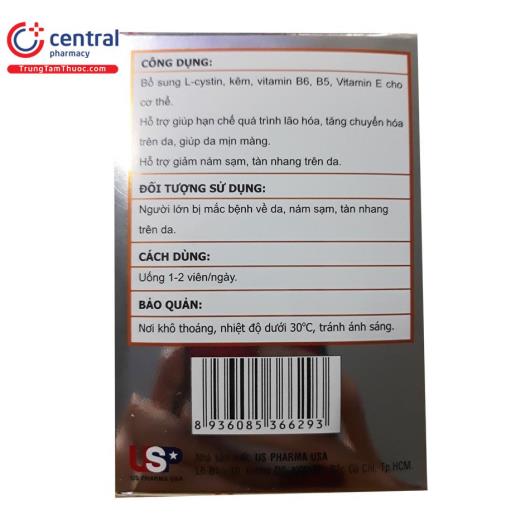 [CHÍNH HÃNG] Thuốc Skincystine - Hỗ trợ trị mụn cho làn da trắng sáng