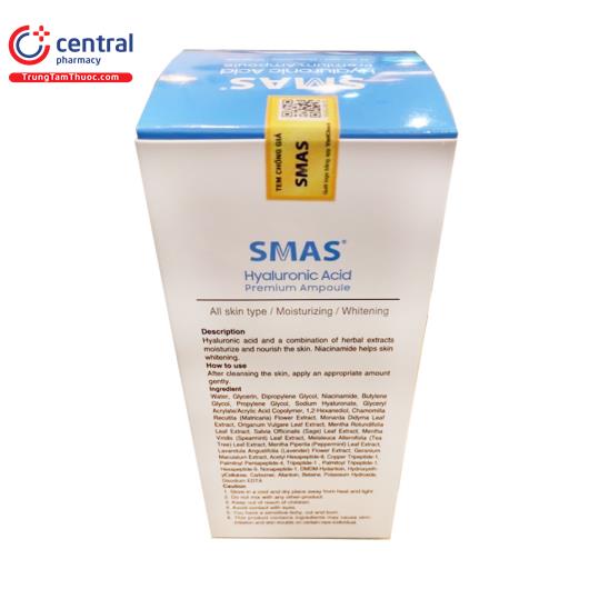 [CHÍNH HÃNG] Serum Smas HA Plus: Cấp ẩm, phục hồi da hiệu quả