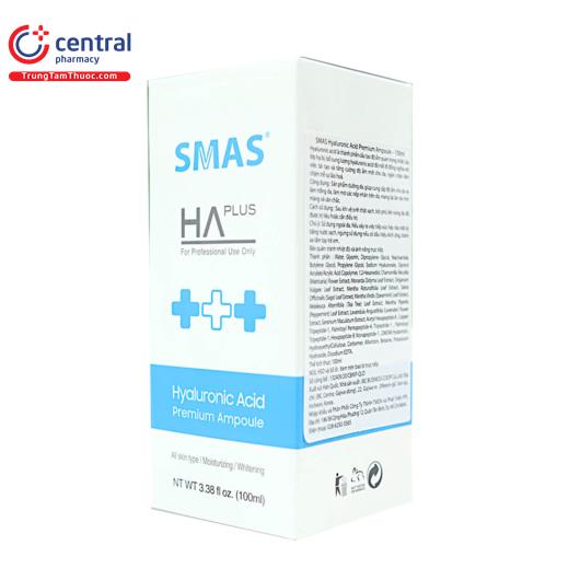 [CHÍNH HÃNG] Serum Smas HA Plus: Cấp ẩm, phục hồi da hiệu quả