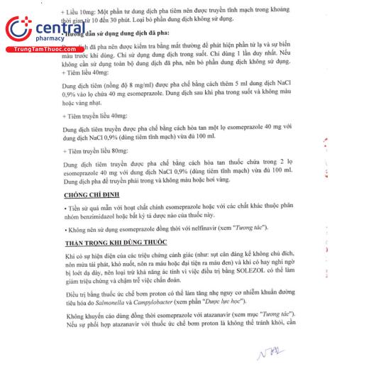 [CHÍNH HÃNG] Thuốc Solezol điều trị viêm loét dạ dày