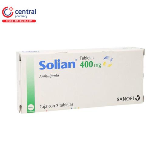 Thuốc Solian 400mg: Cách dùng-liều dùng, lưu ý khi sử dụng