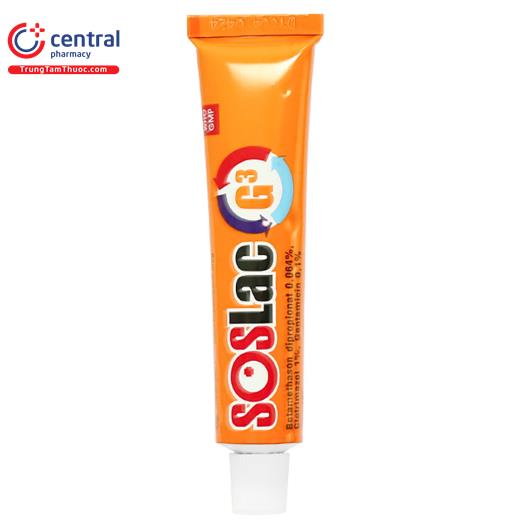 Thuốc Soslac G3: Công dụng, cách dùng, lưu ý khi sử dụng