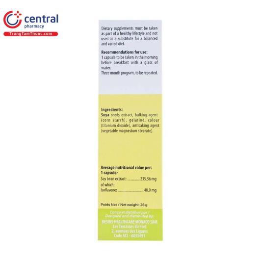 Thuốc Soya-NG 40mg: Cách dùng – liều dùng, lưu ý khi sử dụng