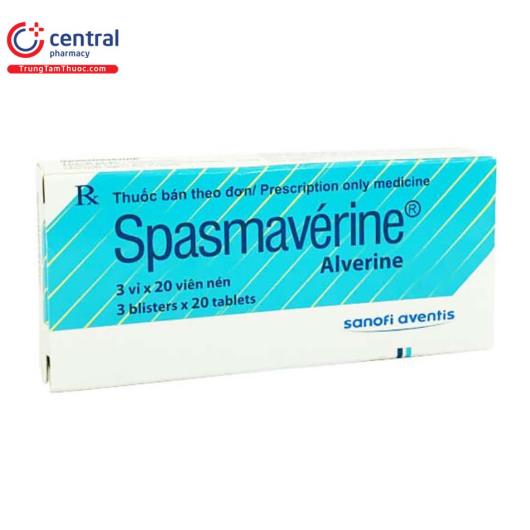 Thuốc Spasmaverine 40mg - điều trị các vấn đề về đường tiêu hóa